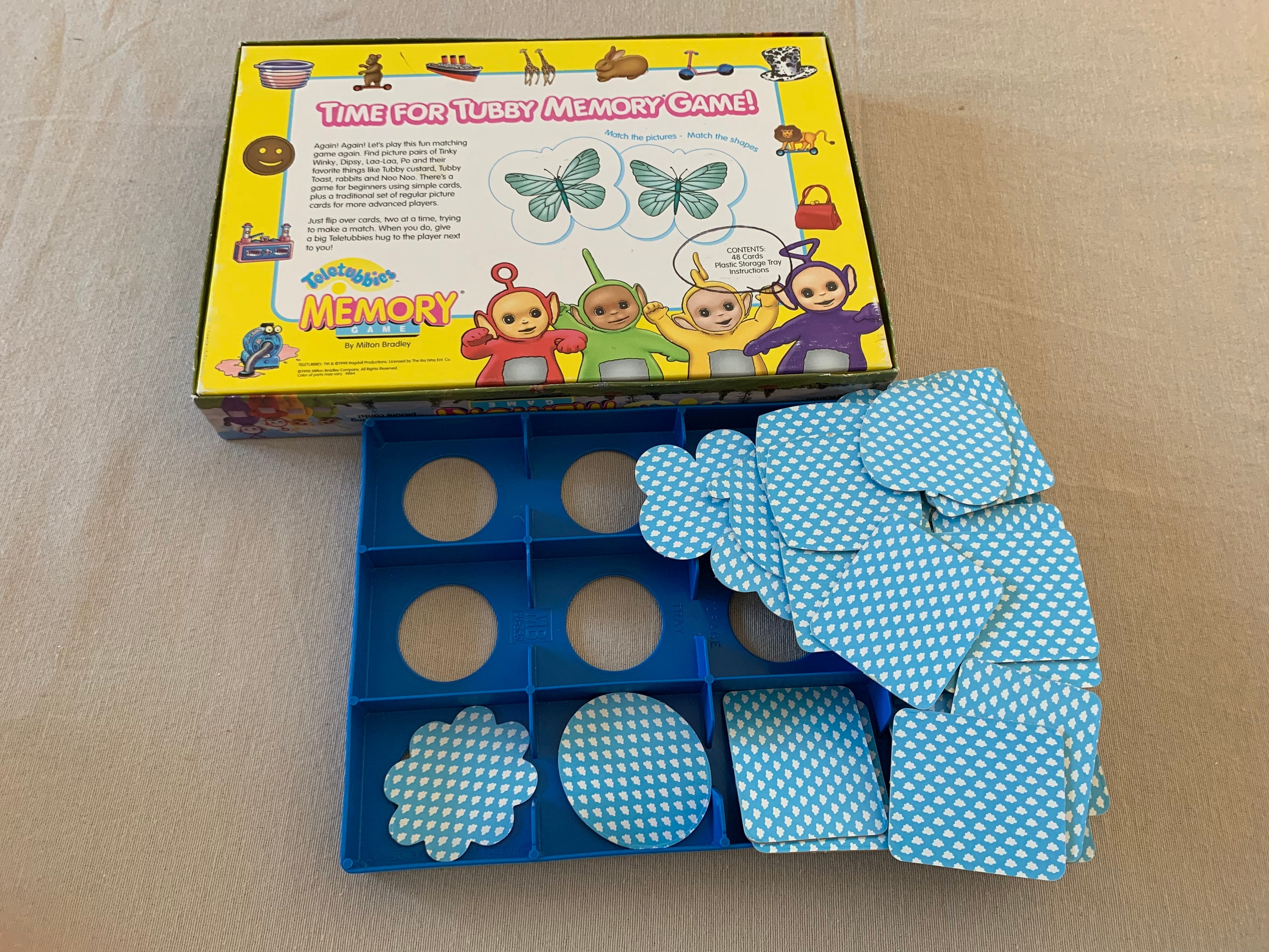 MB Teletubbies Memory Game 4864 - Etsy
