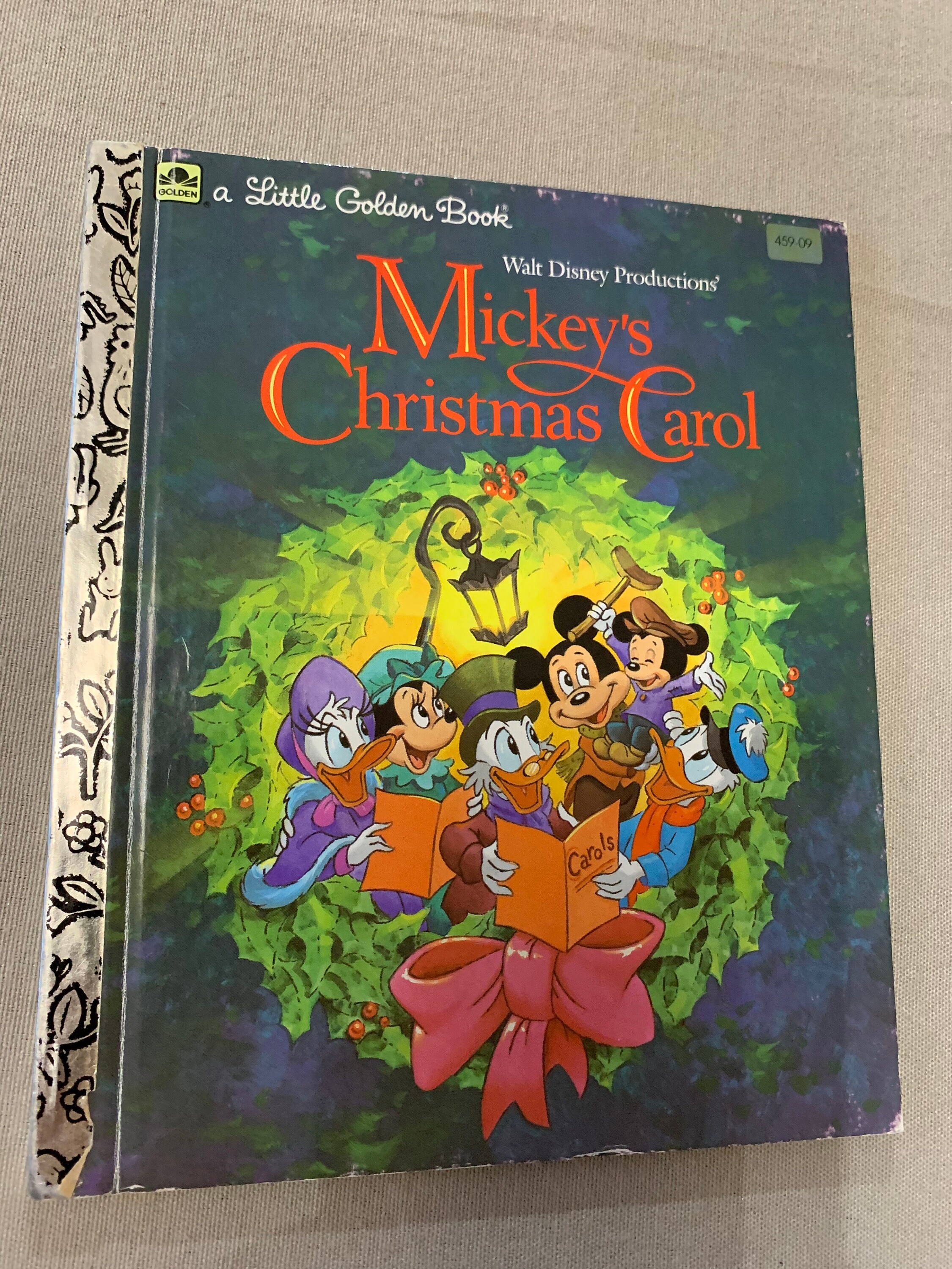 A Little Golden Book Mickey’s Christmas Carol, 1983 #459-09 - Etsy