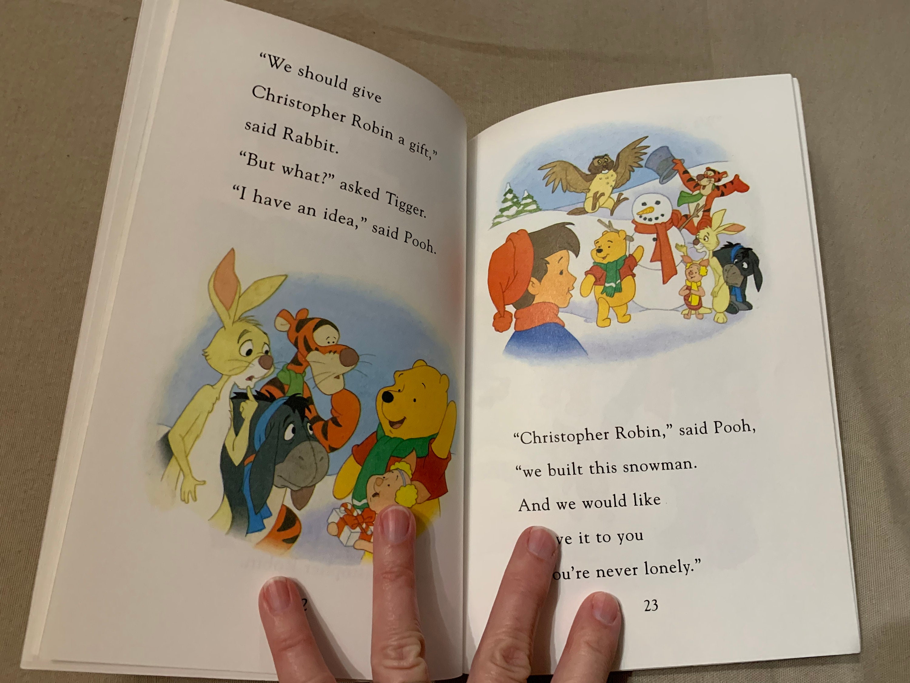 A Winnie the Pooh First Reader, Pooh’s Christmas Gifts, 1999, #17 - Etsy