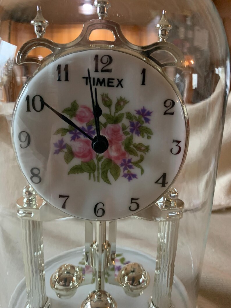 Vintage Timex Dome Anniversary Clock - Etsy