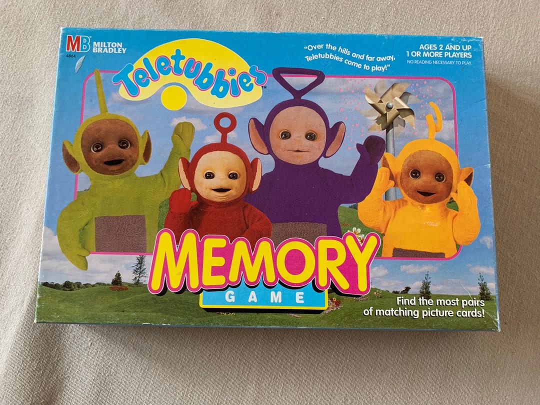 MB Teletubbies Memory Game 4864 - Etsy