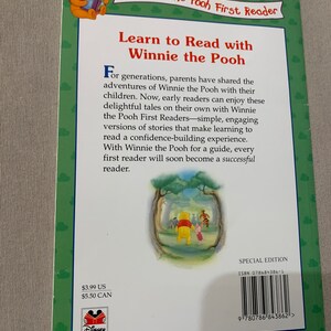 A Winnie the Pooh First Reader, Poohs Scavenger Hunt, 1999, 19 - Etsy