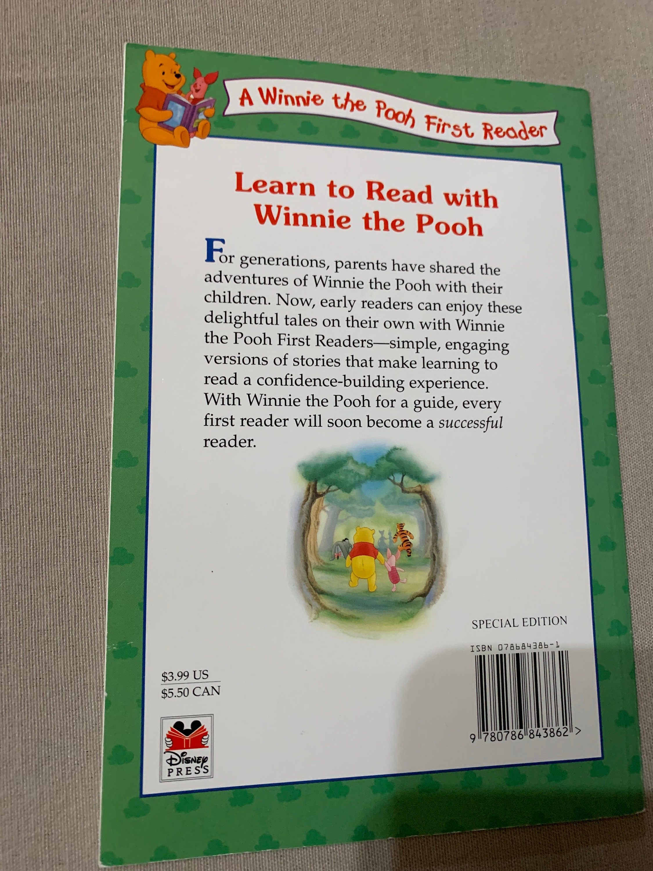 A Winnie the Pooh First Reader, Pooh’s Scavenger Hunt, 1999, #19 - Etsy