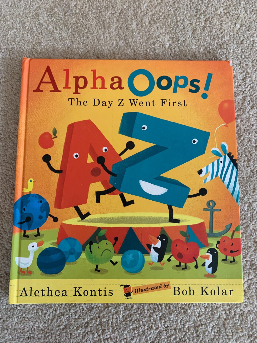 Vintage 2006, Alpha Oops! the Day Z Went First, Hardcover - Etsy