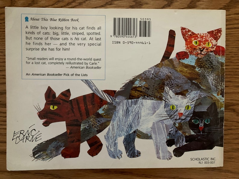 Have You Seen My Cat? by Eric Carle, 1987 - Etsy