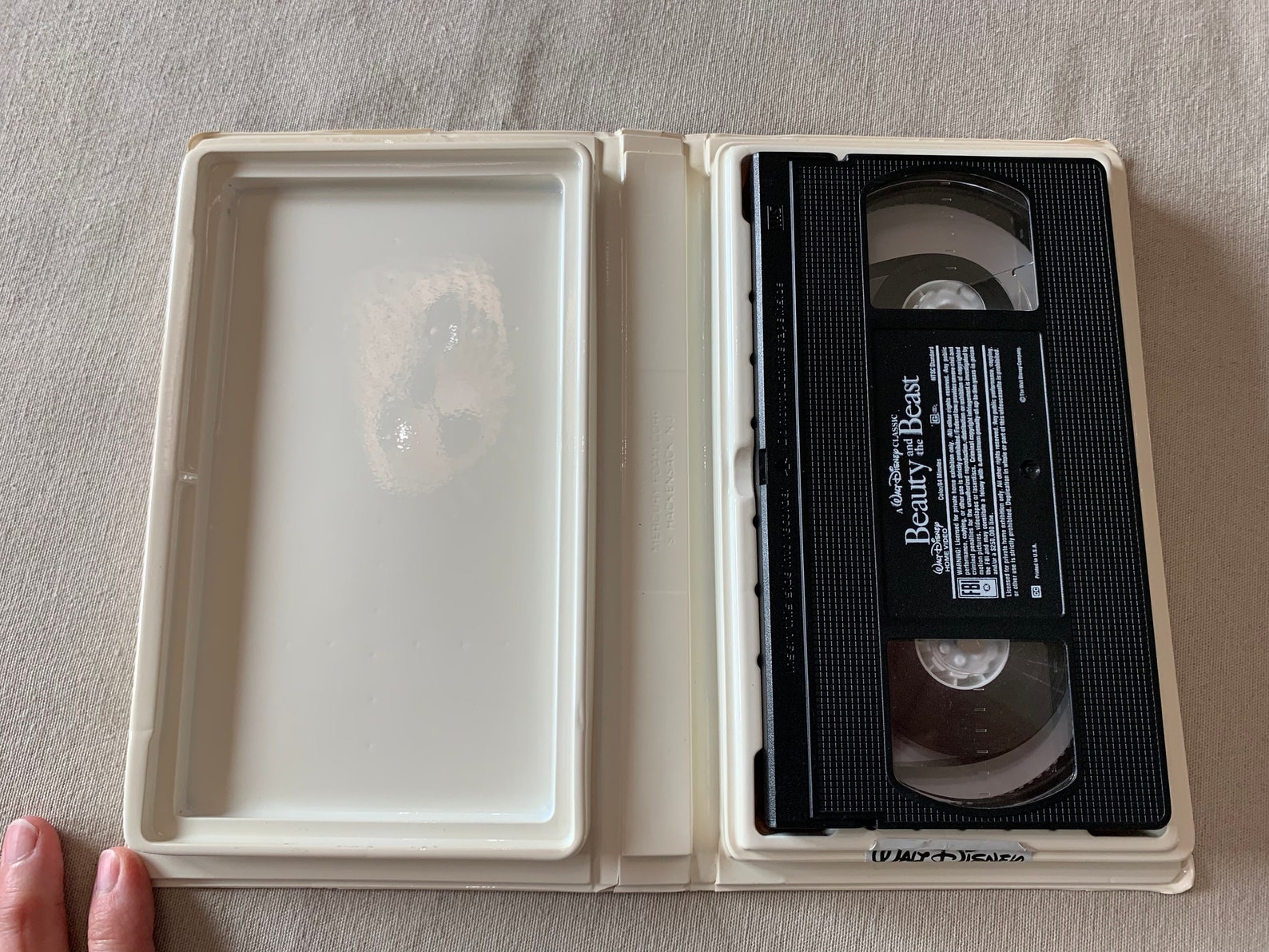 RARE Walt Disney’s Beauty and the Beast VHS #1325 - Etsy