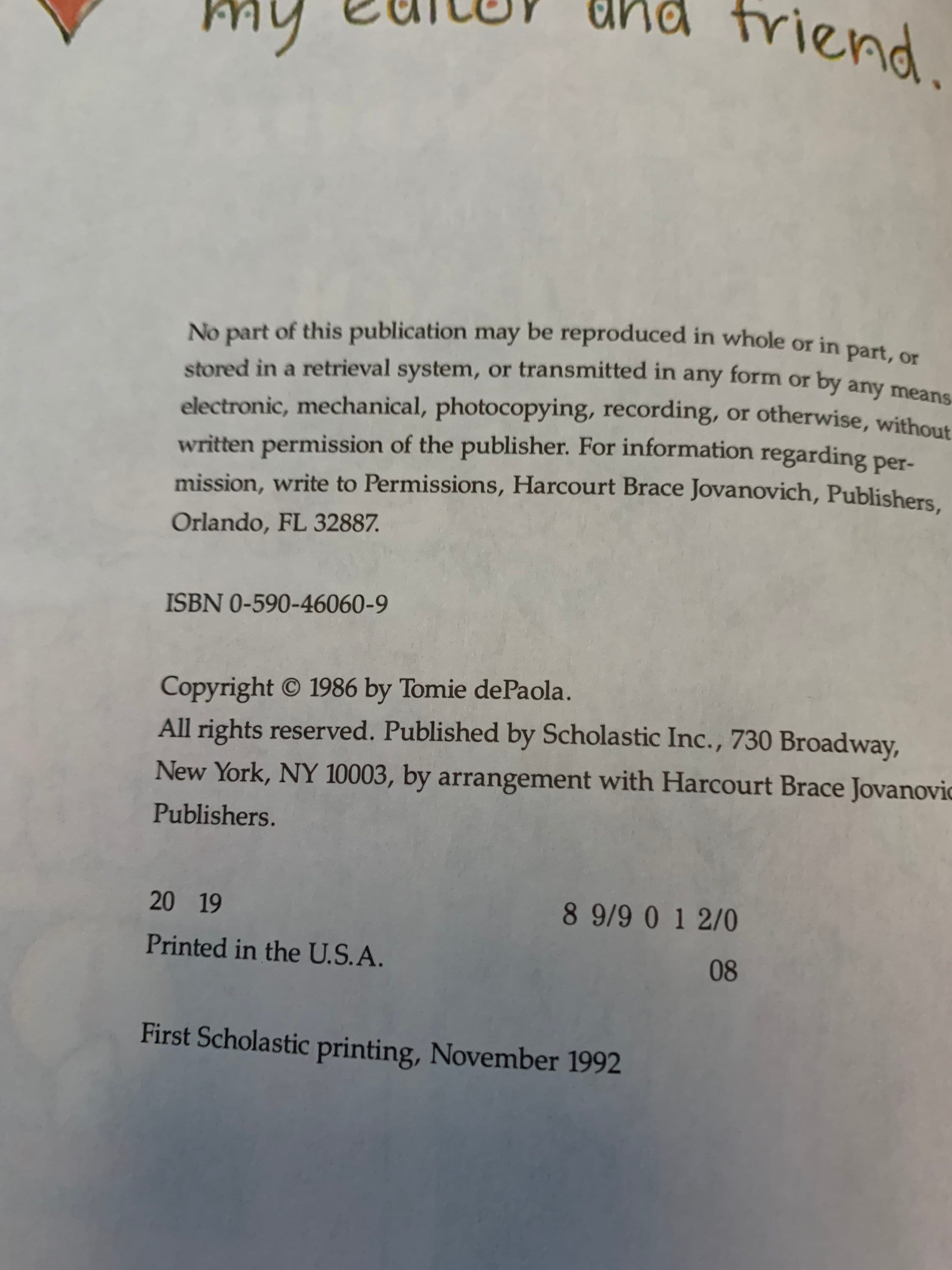 Merry Christmas Strega Nona by Tomie Depaola, 1986 - Etsy