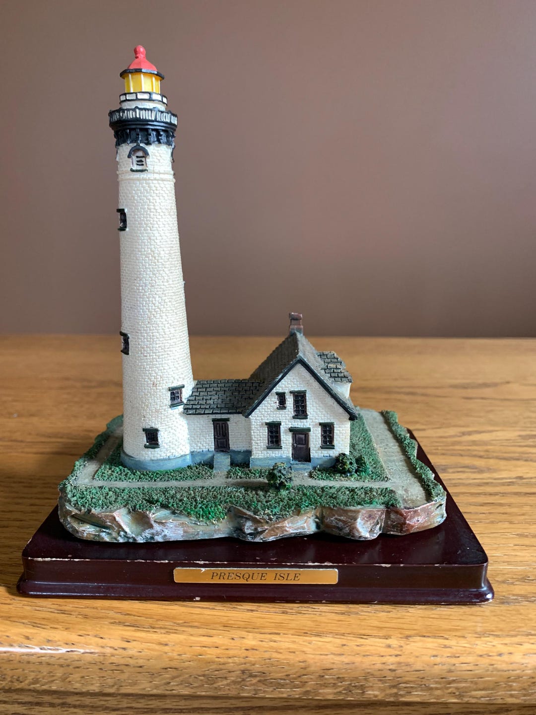Presque Island Ceramic Lighthouse - Etsy