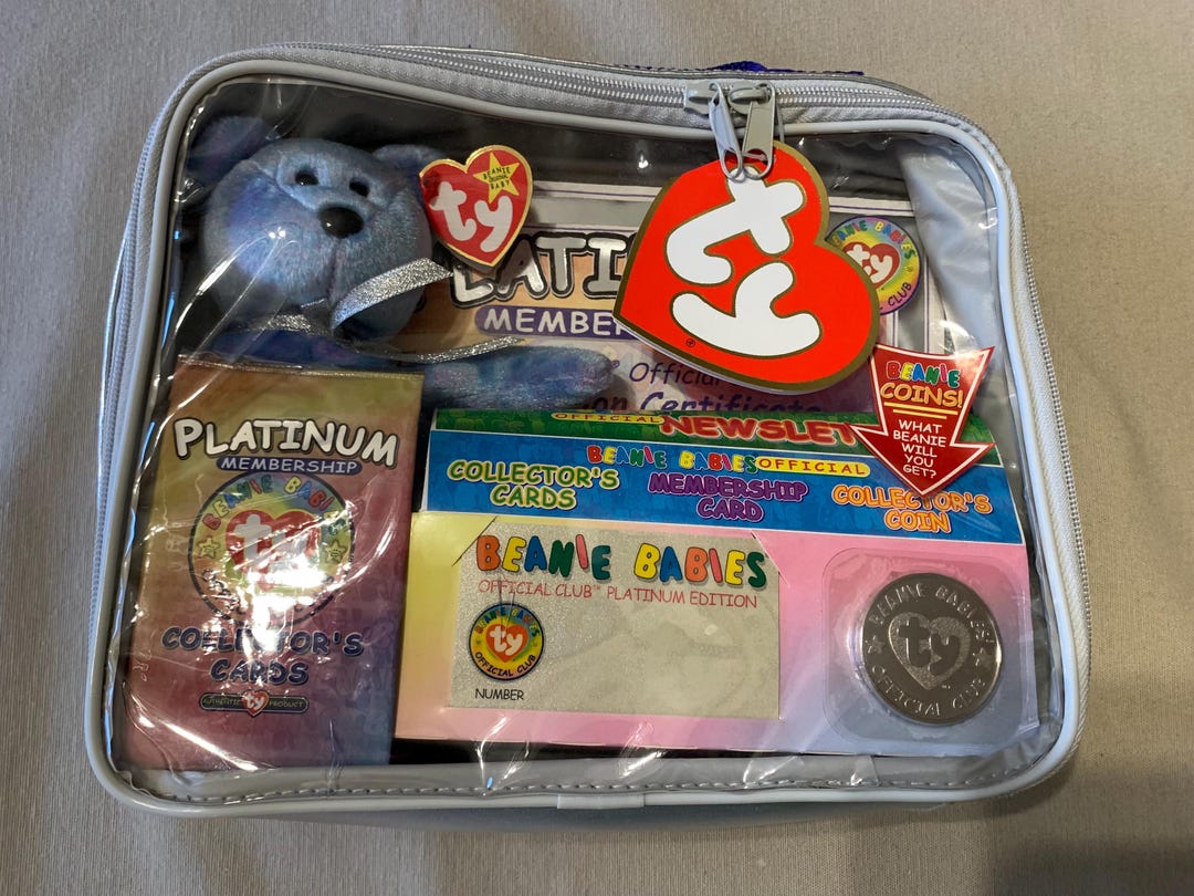 TY Original Beanie Baby Platinum Membership Kit, SEALED - Etsy
