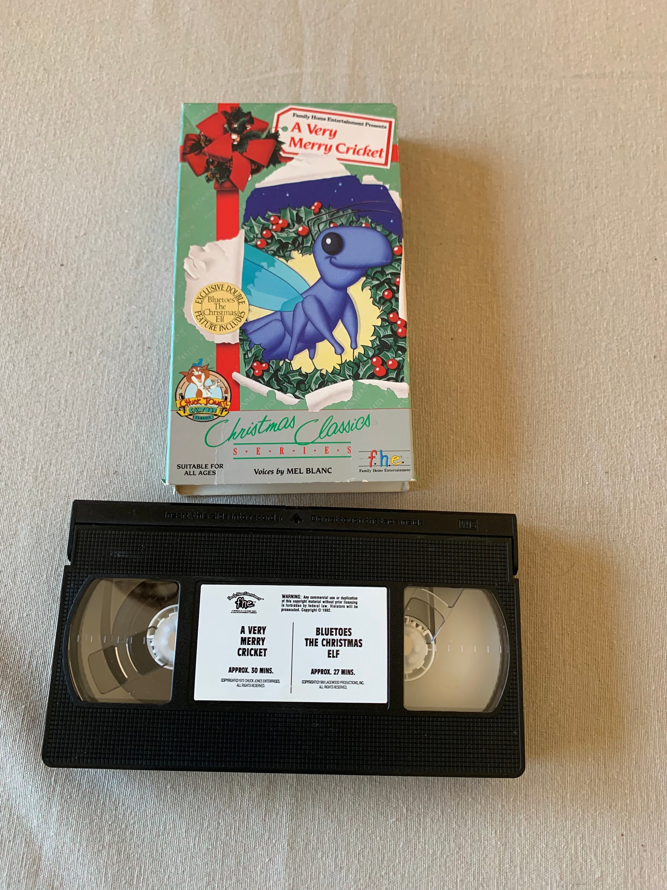 Christmas Classics Vhs Lot