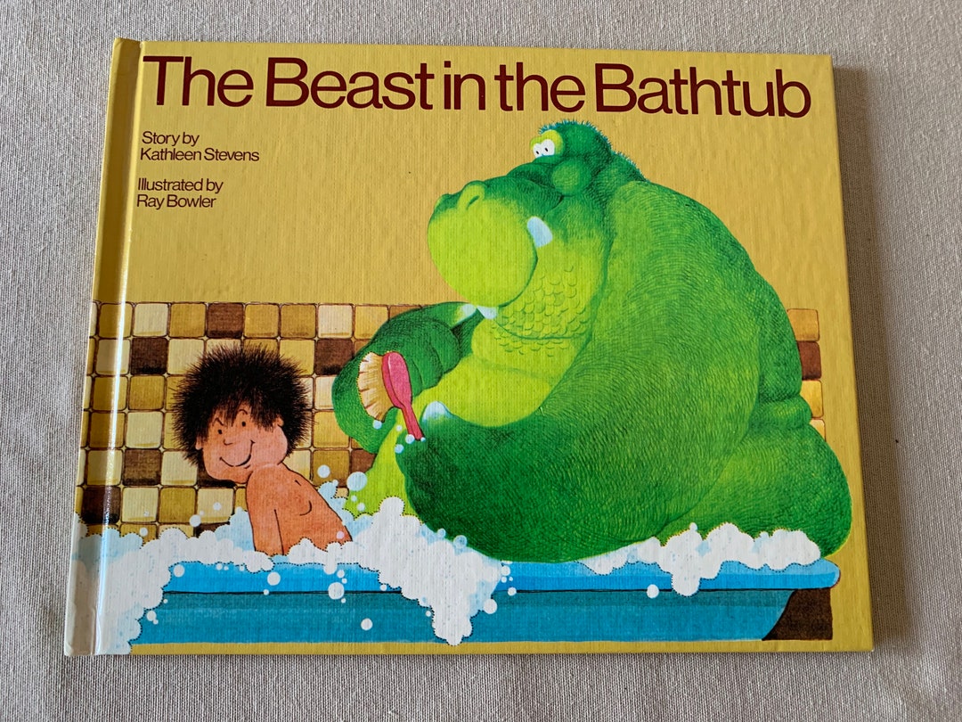 Beast in the Bathtub a Book From Discovery Toys - Etsy