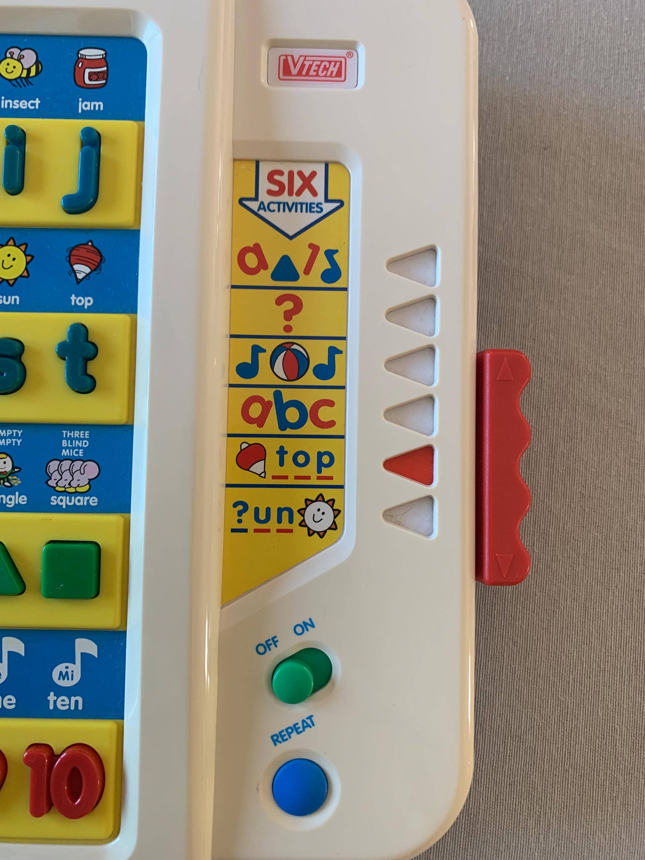 Talking Little Smart Alphabet Desk by Vtech, RARE - Etsy