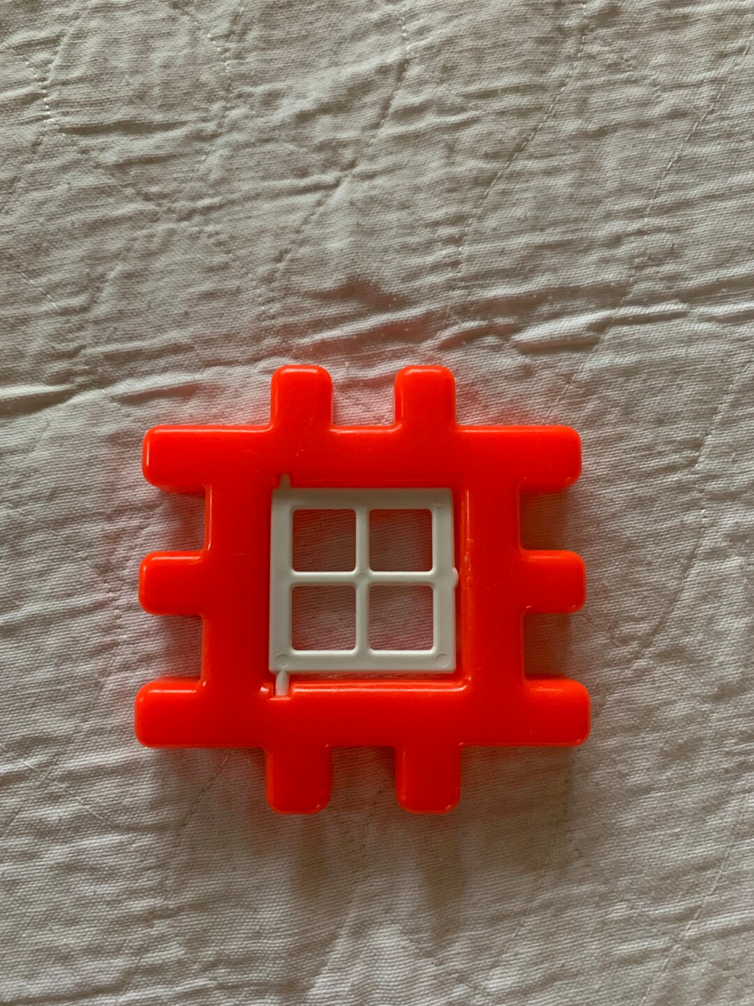 Little Tikes Wee Waffle Blocks, 1984, Complete Set of Original 18 a ...