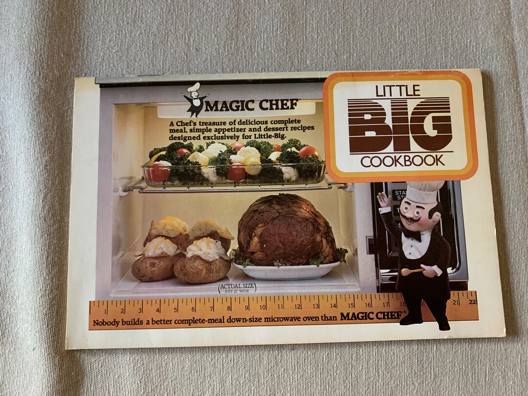 VINTAGE, RARE FIND, Magic Chef Little Big Cookbook - Etsy