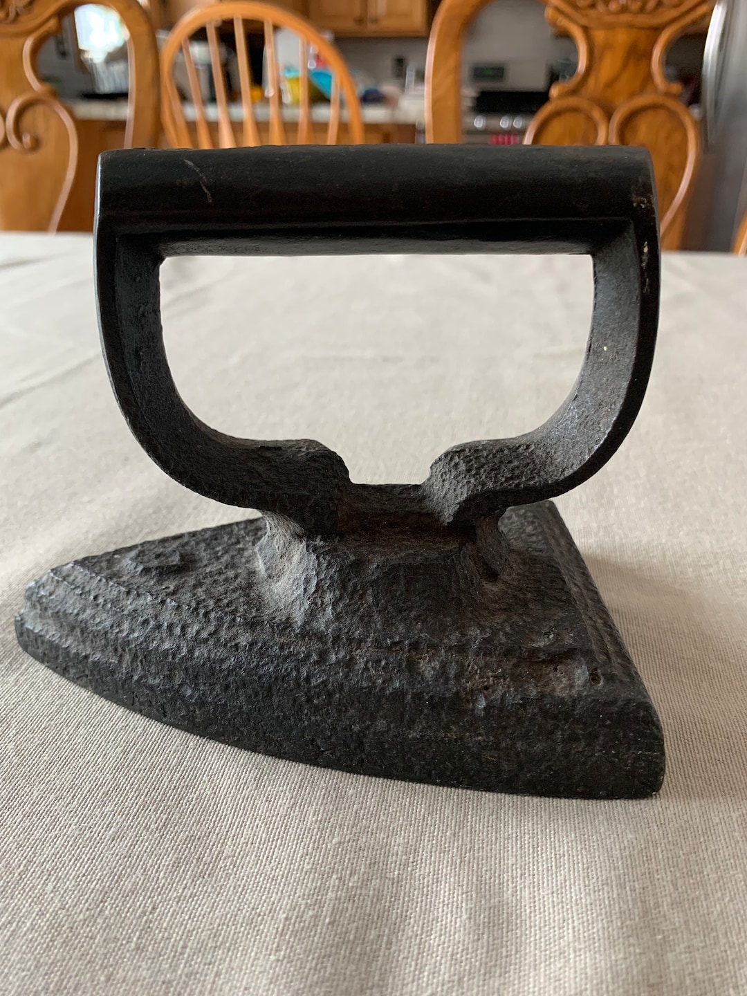 Vintage Cast Iron IRON 5.5 Pounds - Etsy