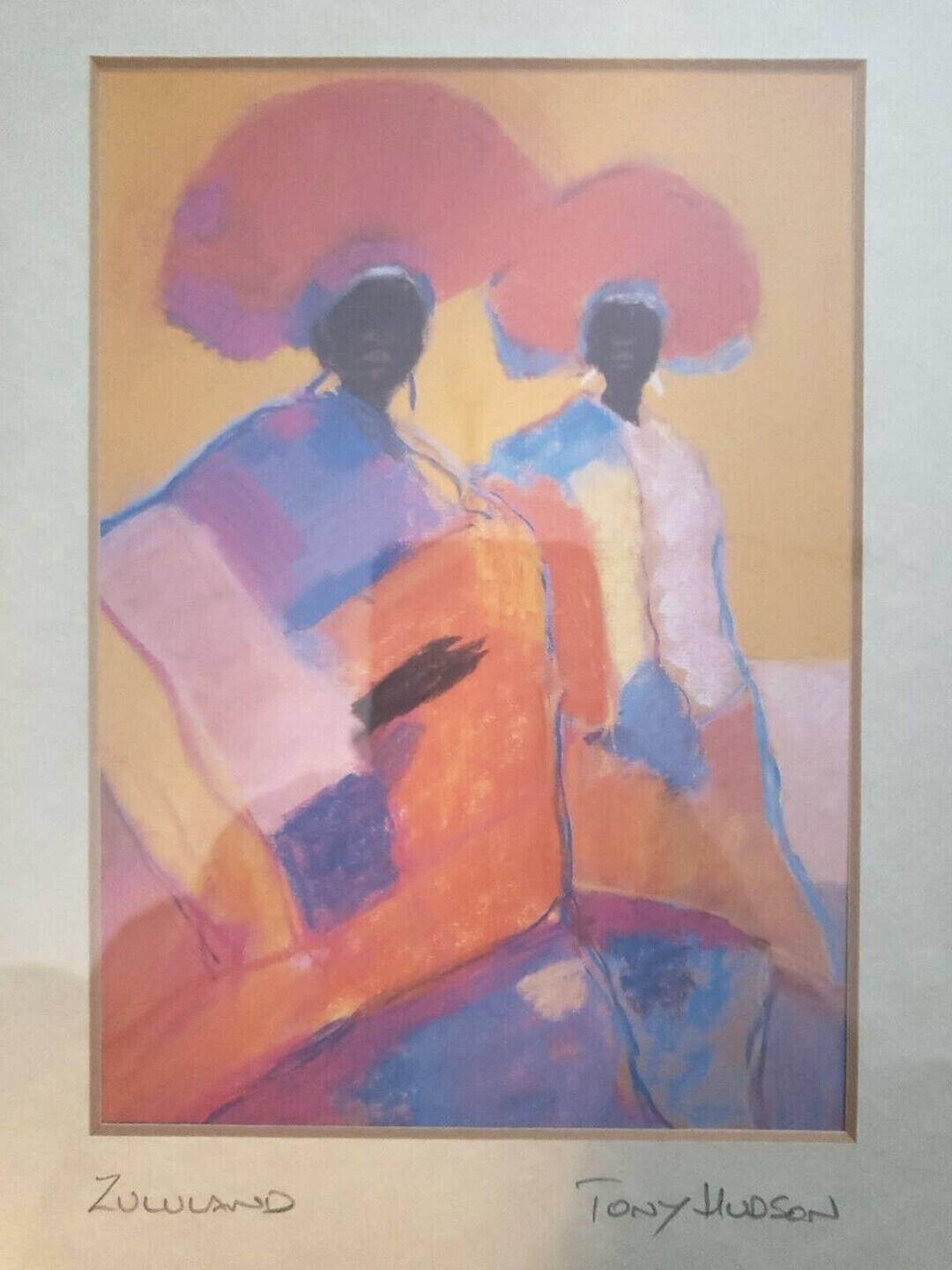 Tony Hudson Zululand African Art Print No. 38 by Prime Arts England ...