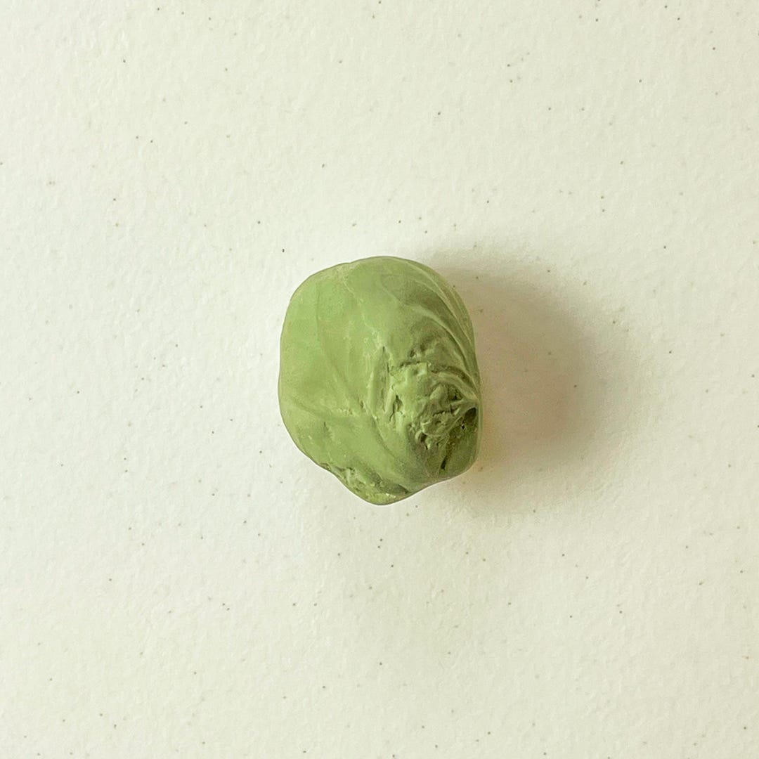 Handmade Ceramic Brussel Sprout Cabinet and Drawer Knobs and Pulls - Etsy