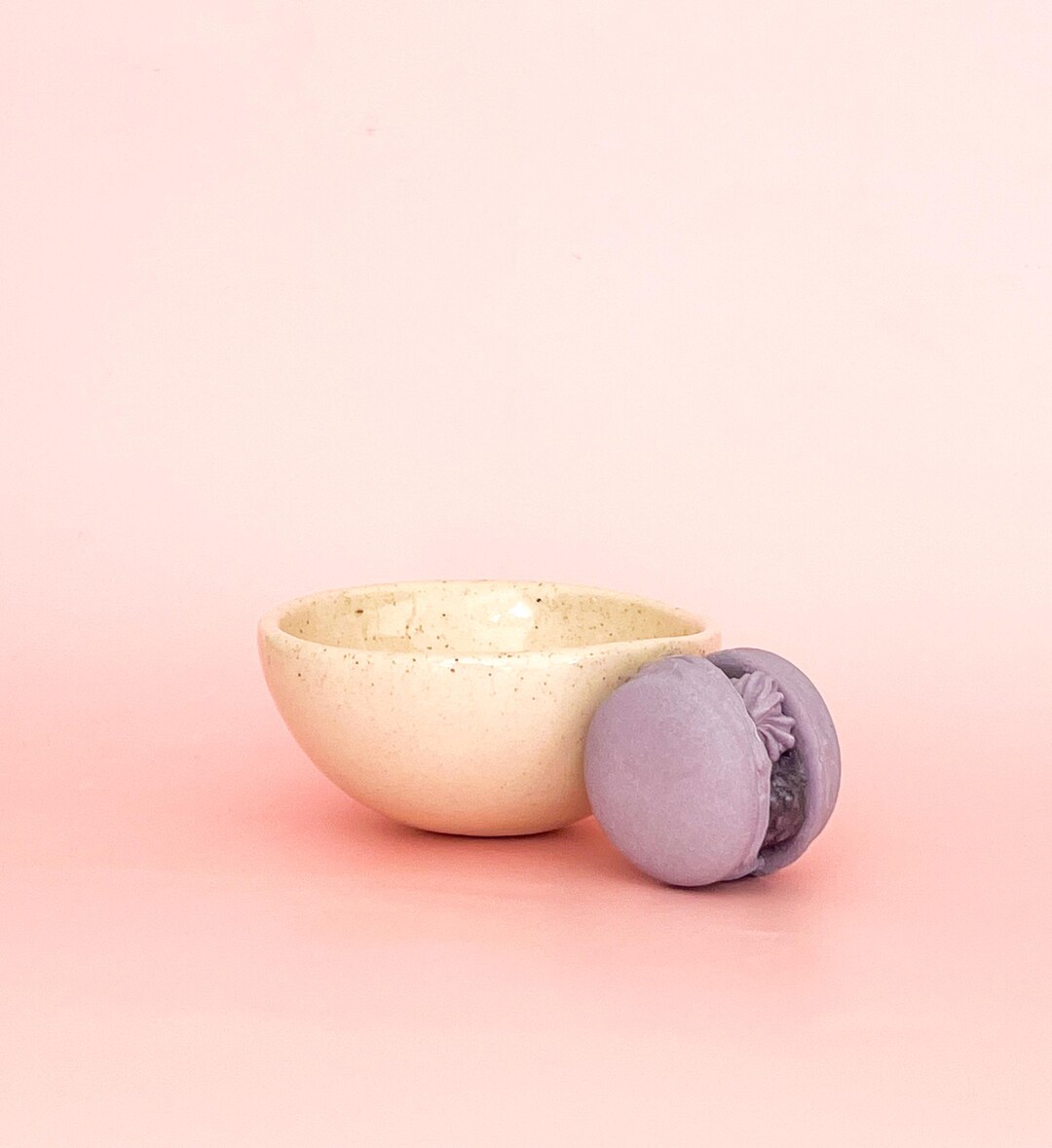 Handmade Mulberry Cream Macaron Cup | Made in USA - Etsy