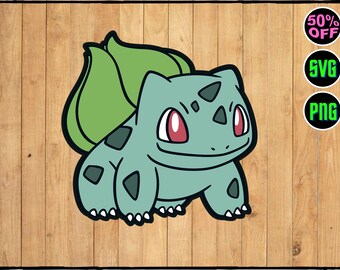 Bulbasaur Cut File - Etsy