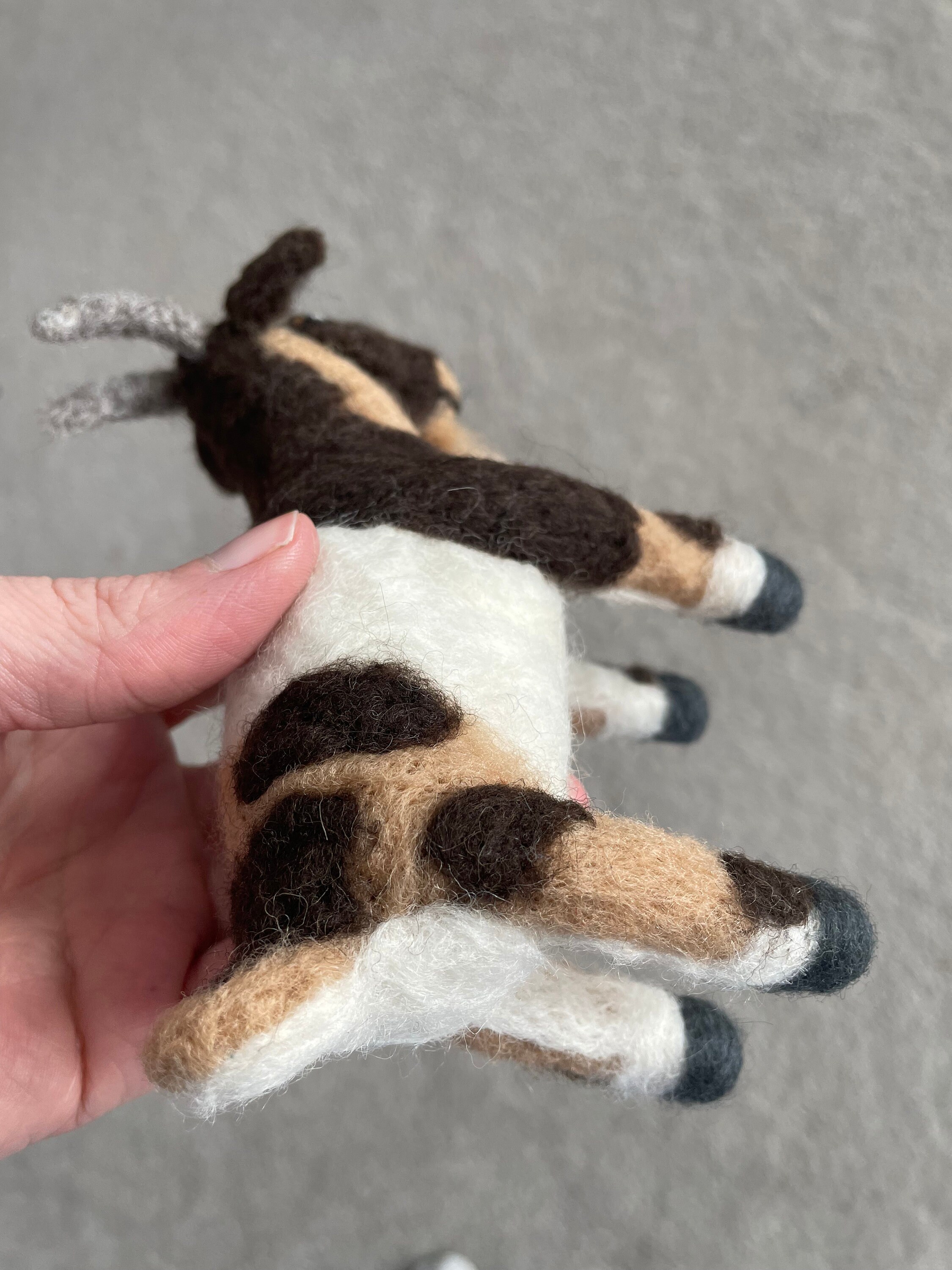 Cute Little Goat Needle Felted Wool Farm Animal Inspired by - Etsy