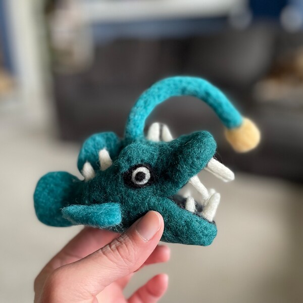 Angler Fish Sculpture - Etsy