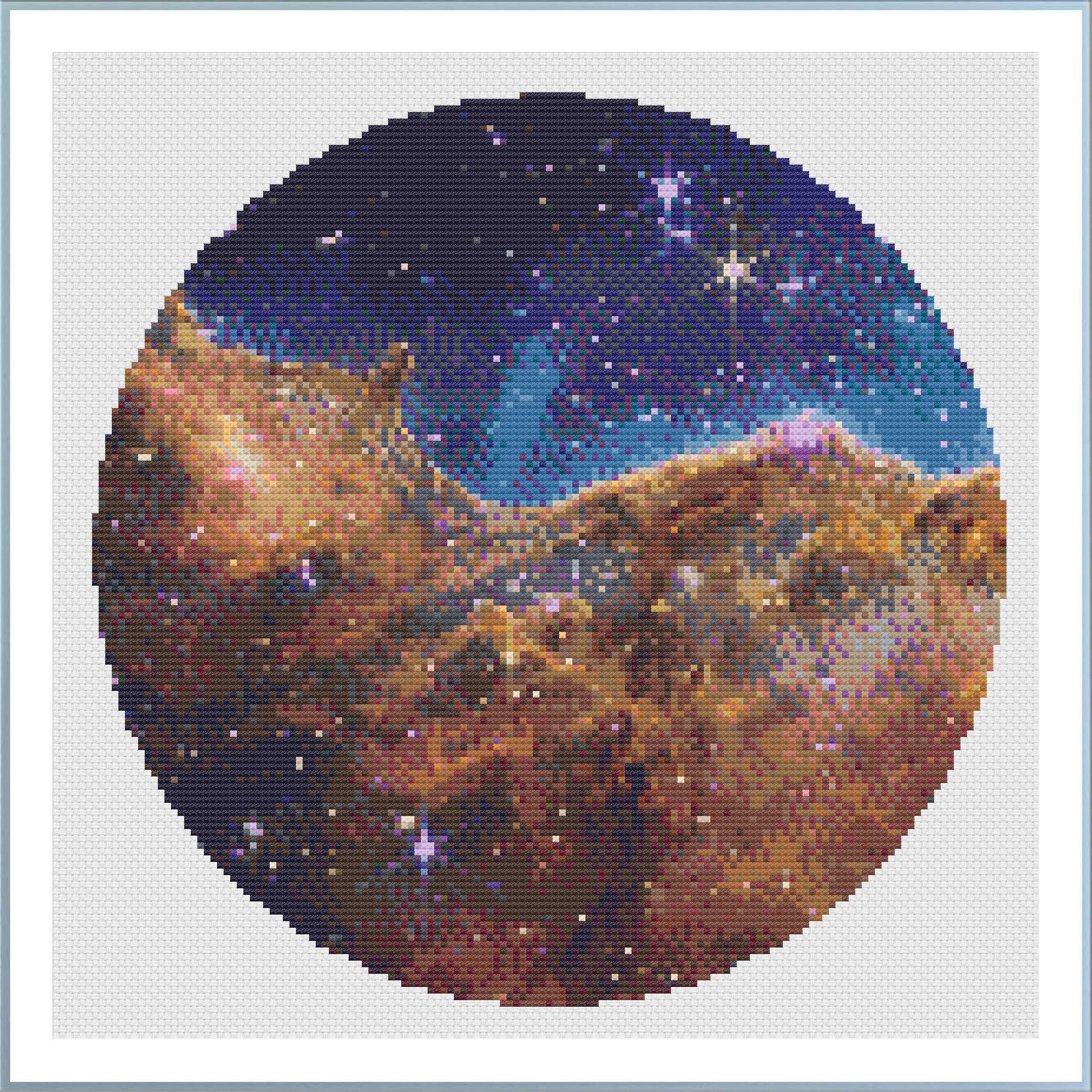 Cross Stitch Pattern Space Cross Stitch Pattern NASA Cross Stitch ...