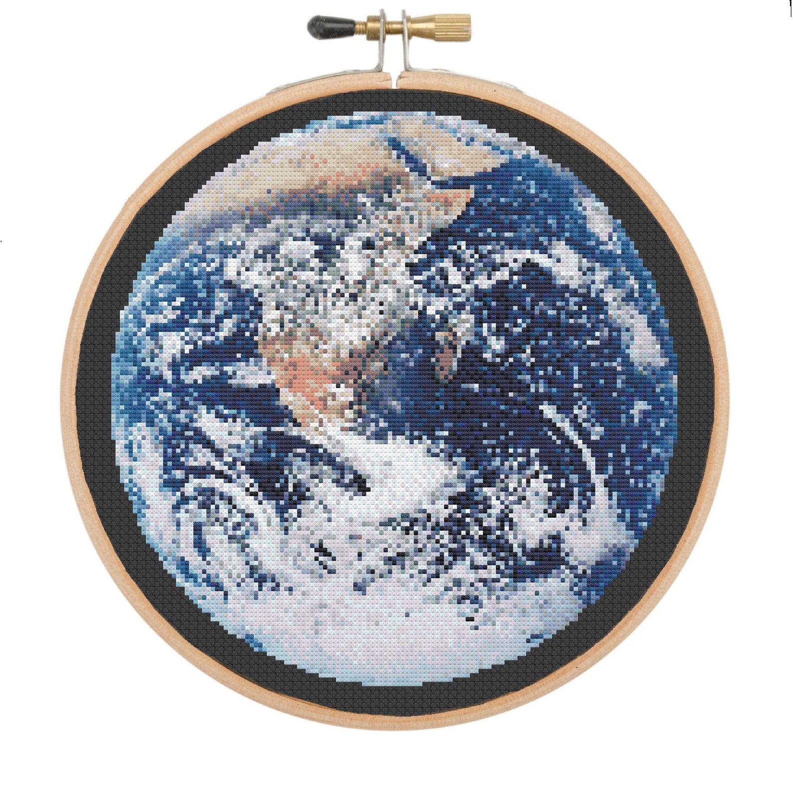 Cross Stitch Pattern Earth Cross Stitch Pattern Planet Cross - Etsy