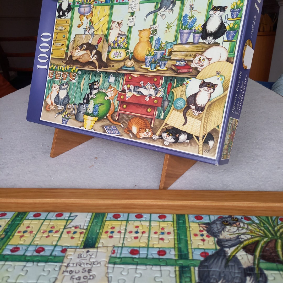 Jigsaw Box Lid Stand - Etsy