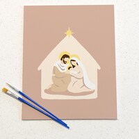 Virgin Mary Paint by Numbers Kit Religious Christian Art DIY Painting ...