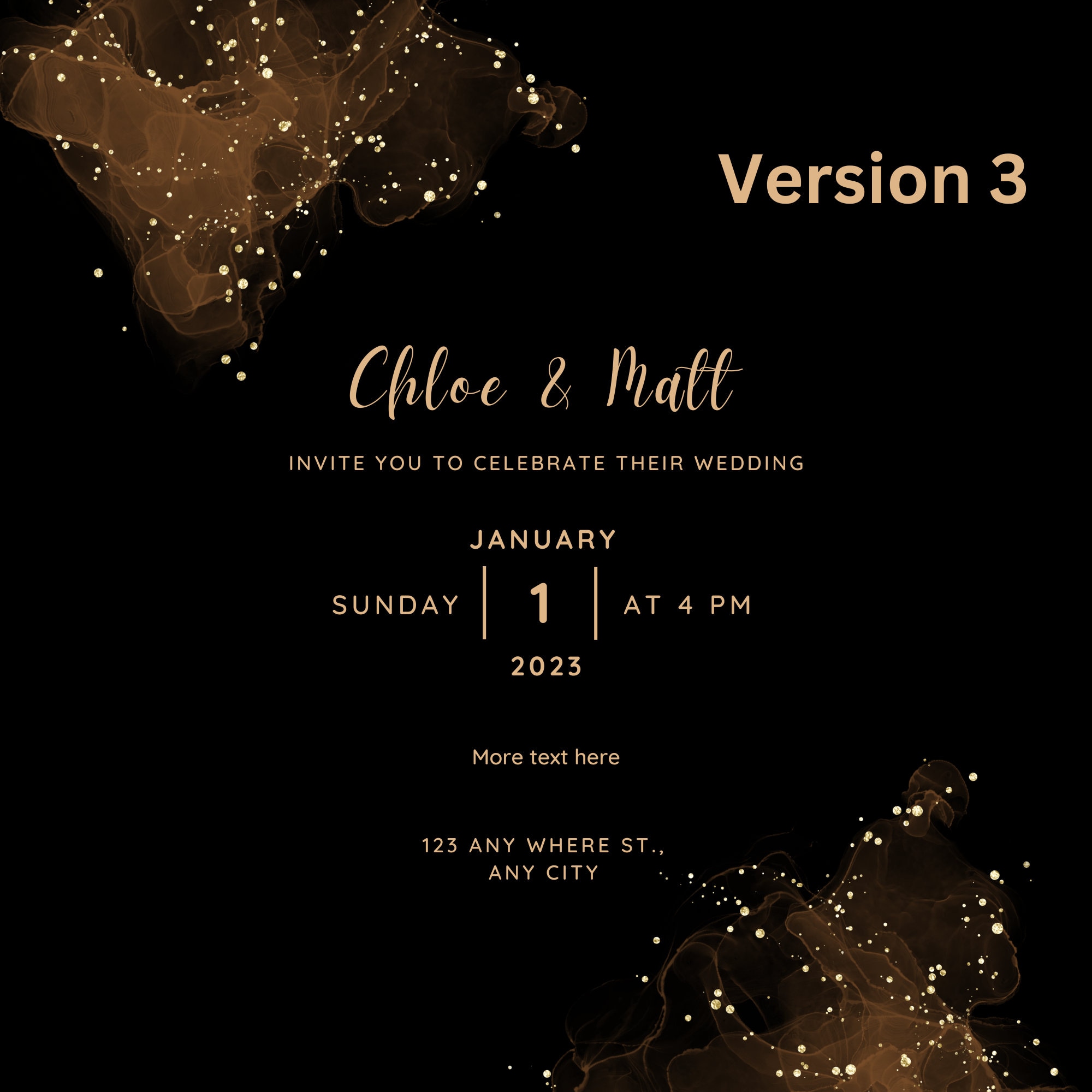 Custom Wedding Invitation Design (digital) - Etsy