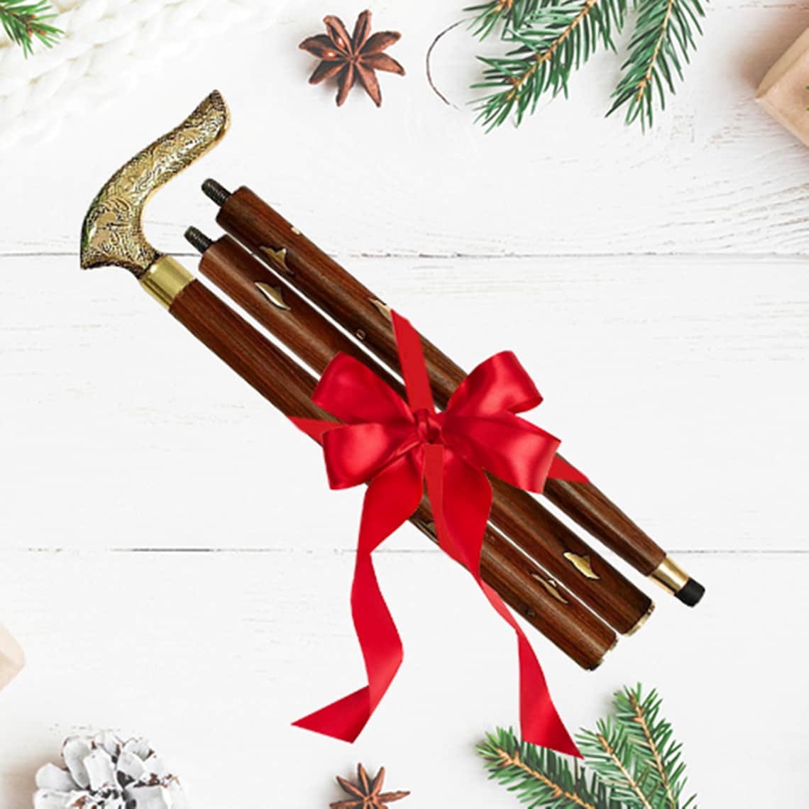 Wooden Walking Stick Handmade Designer Stick for Men and Women Best ...