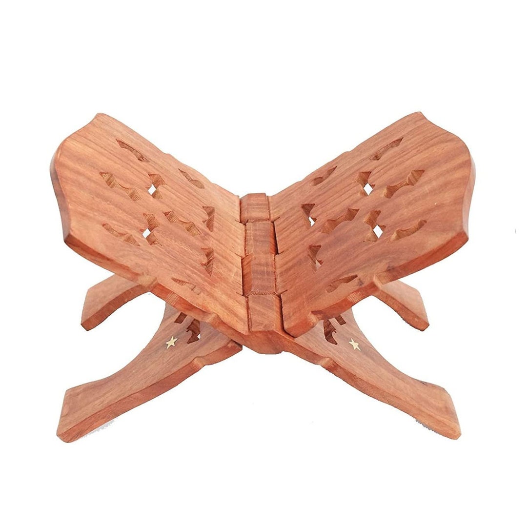 Sheesham Wood Holy Book Stand Rehal Center Book Stand Cover Case Wooden ...