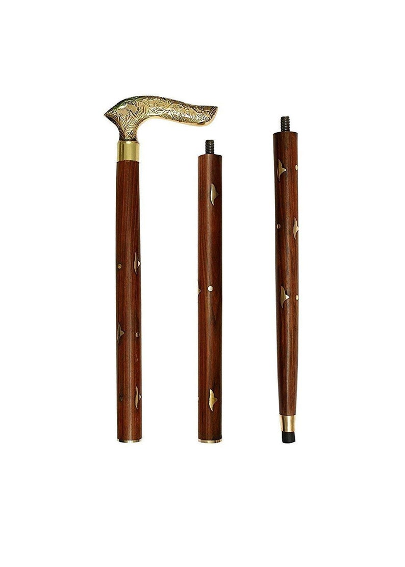 Wooden Walking Stick Handmade Designer Stick for Men and Women Best ...