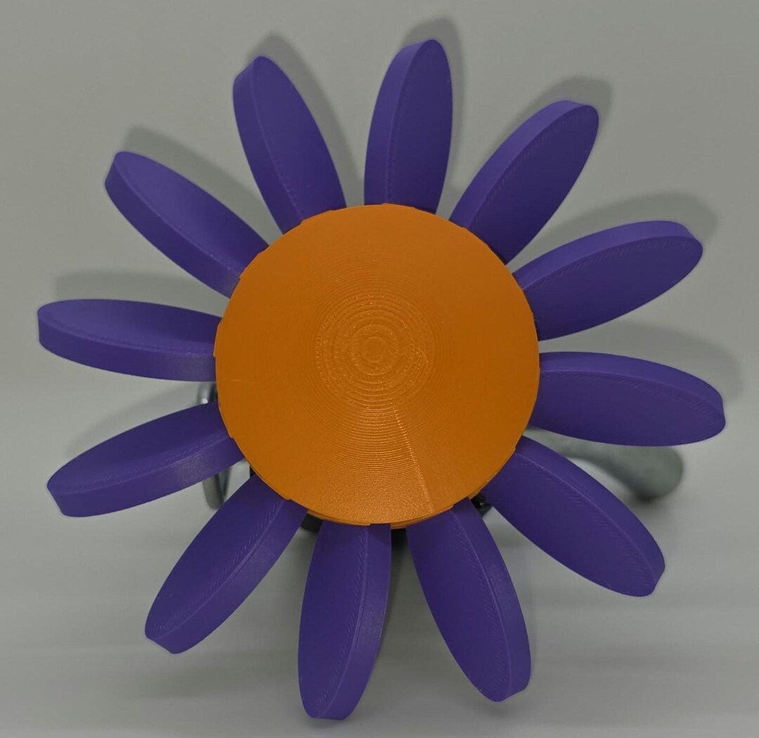 Hitch Spinner - Spinning Purple Daisy - for 2 Inch Hitch - Etsy
