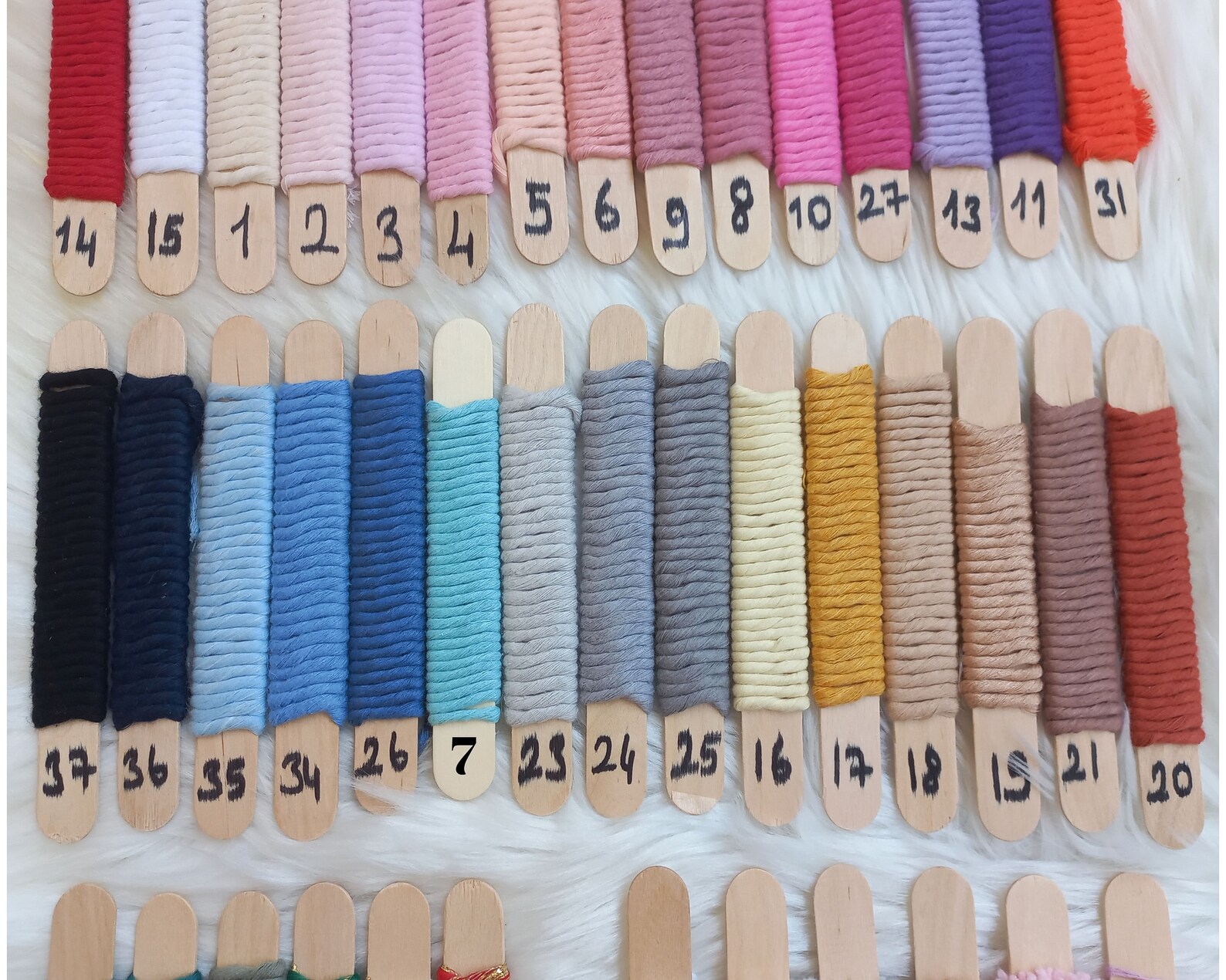 Rainbow Macrame Keychain, Wedding Favors, Baby Shower Gifts ...