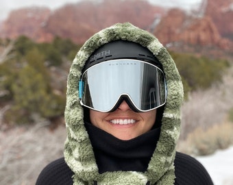 Snowboard Over Helmet Hood - Etsy