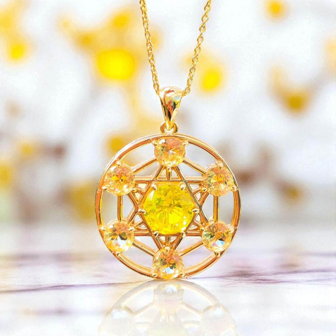 Solaris Metatron Cube Anhänger Im Christusstrahl Ist Ein Kraftvolles ...