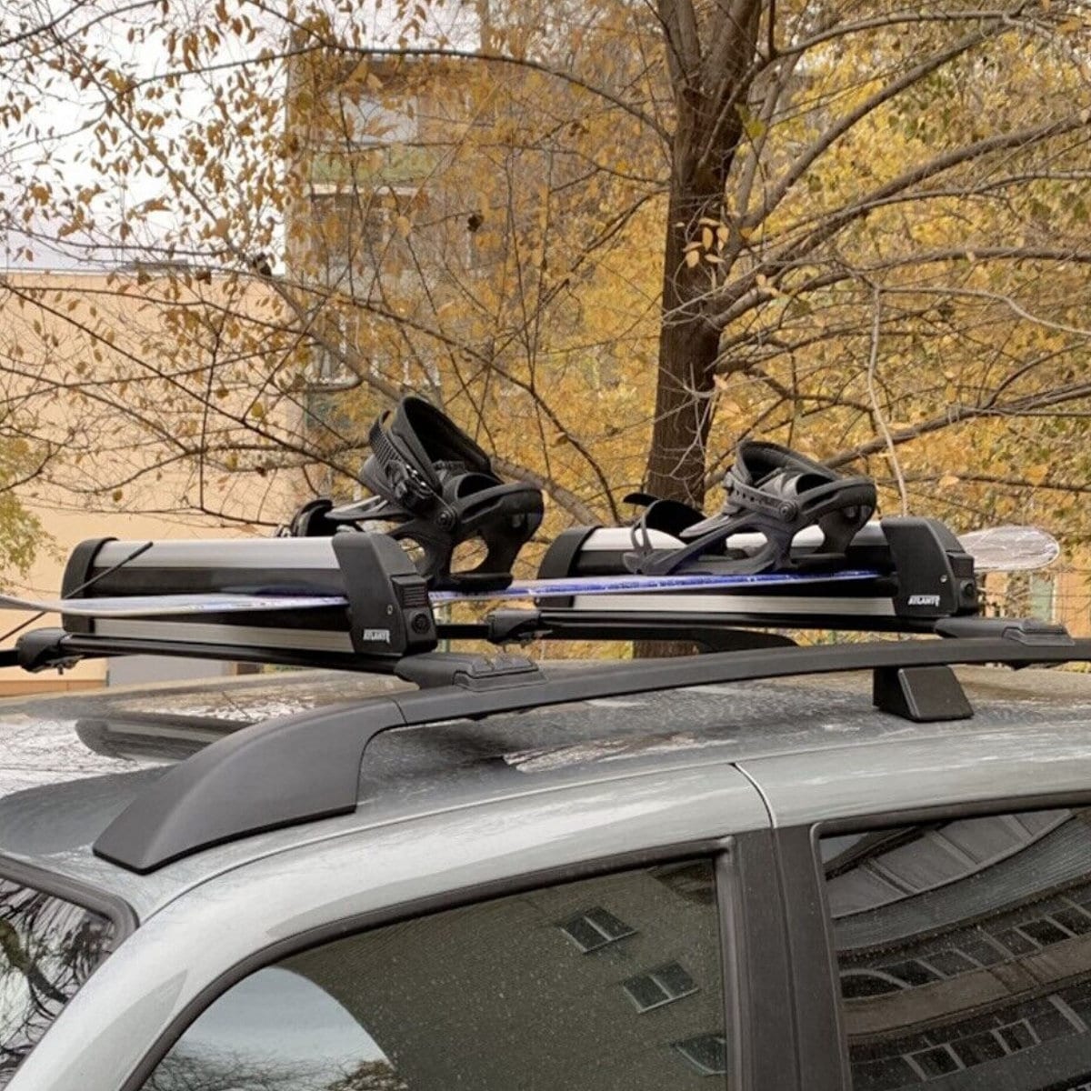 Volkswagen Touran 2015-2023 Roof Rack Cargo Rails Black Color 2 Pieces ...