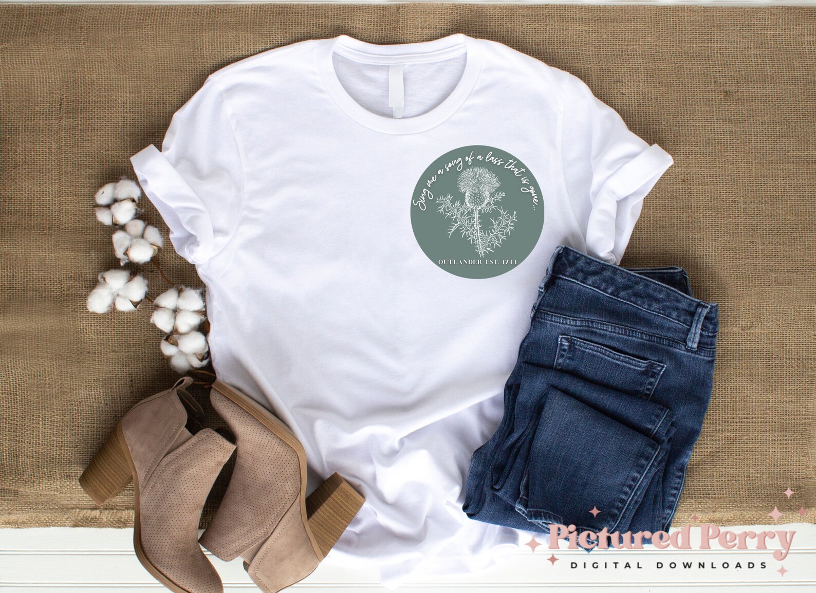 Outlander, PNG, Sing Me a Song, Thistle - Etsy