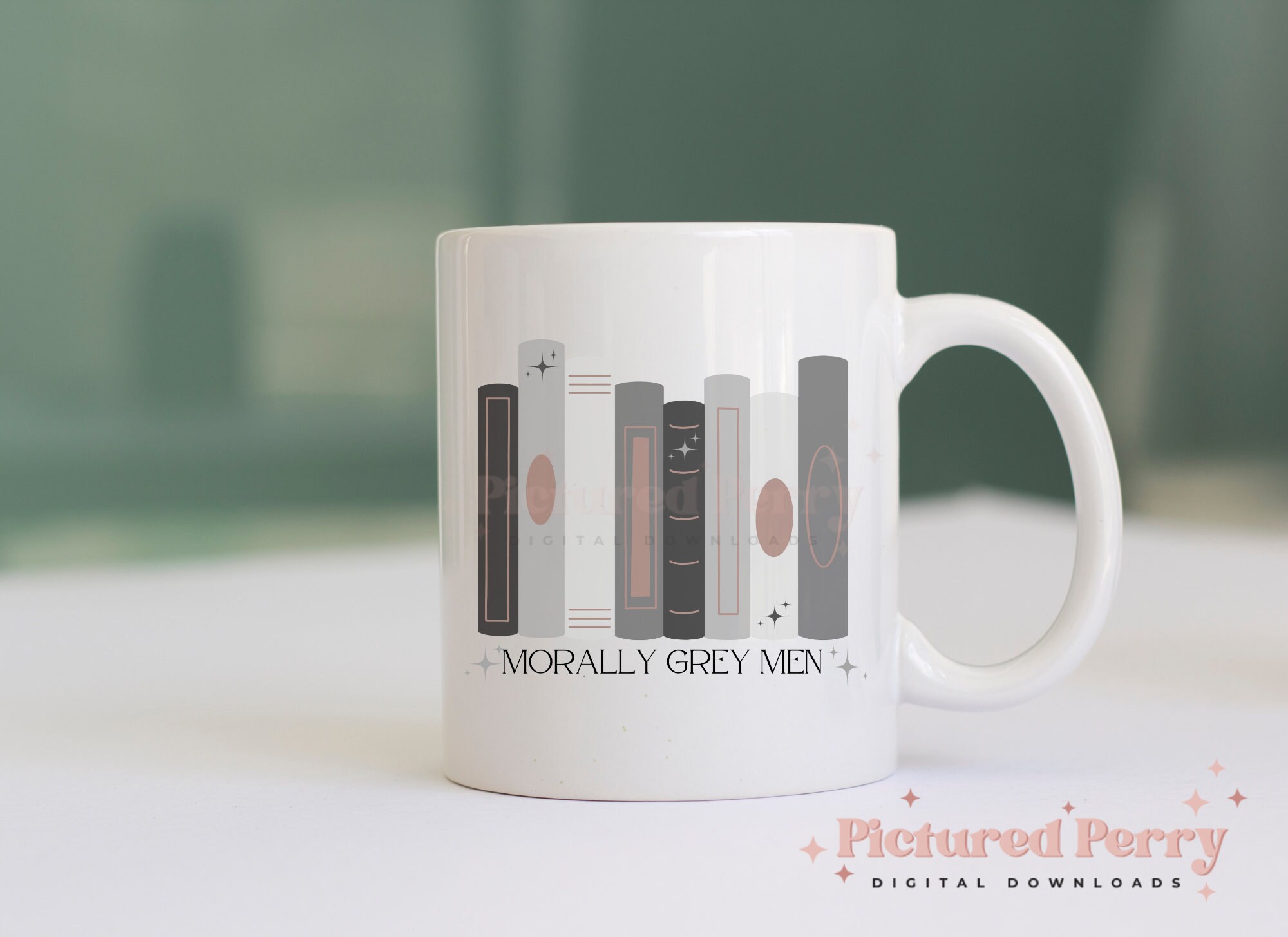 Morally Grey Men BOOKS PNG/SVG - Etsy
