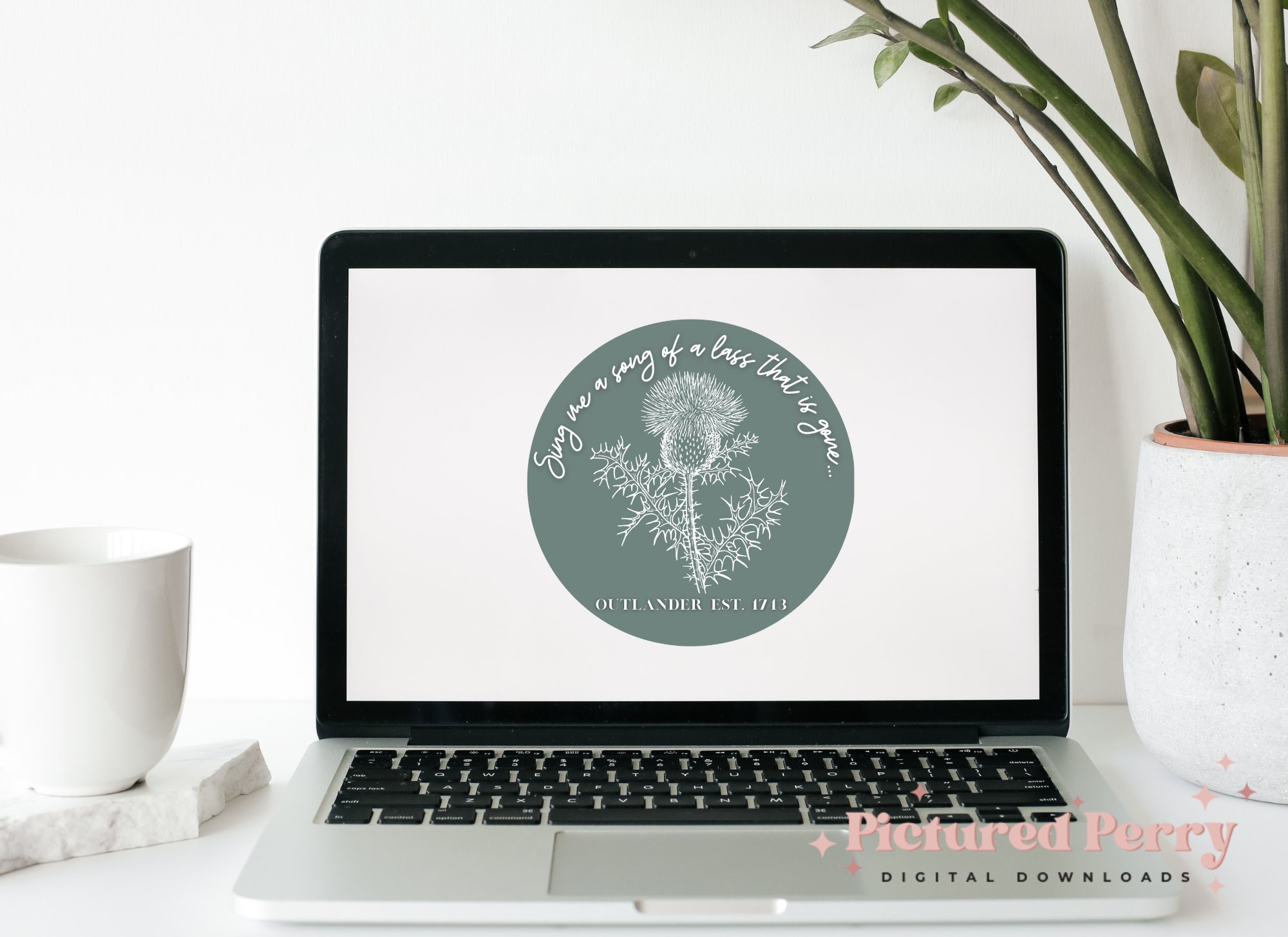 Outlander, PNG, Sing Me a Song, Thistle - Etsy