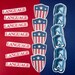 Captain America Sticker Set - Etsy