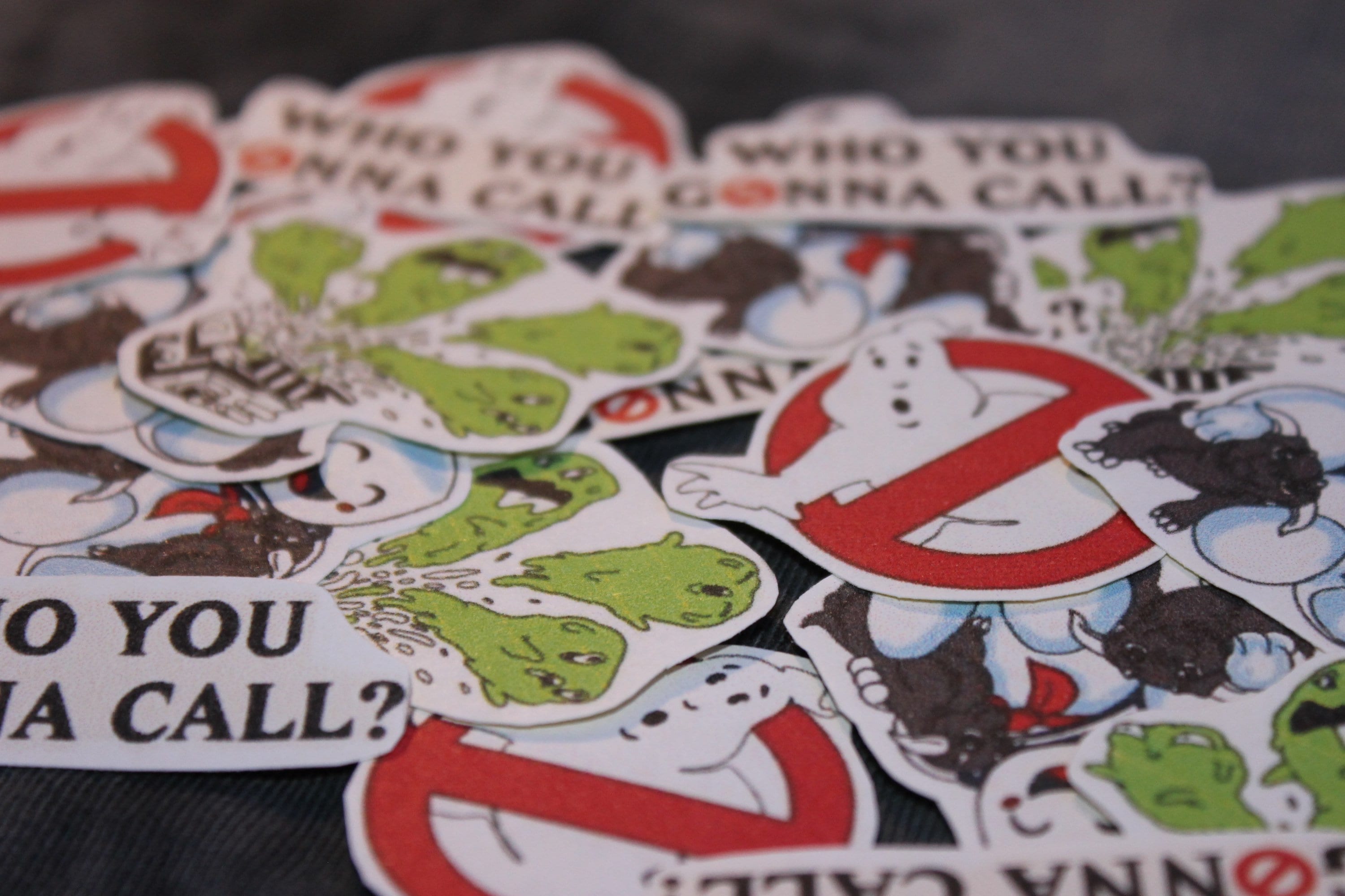 Ghostbusters Sticker Set - Etsy