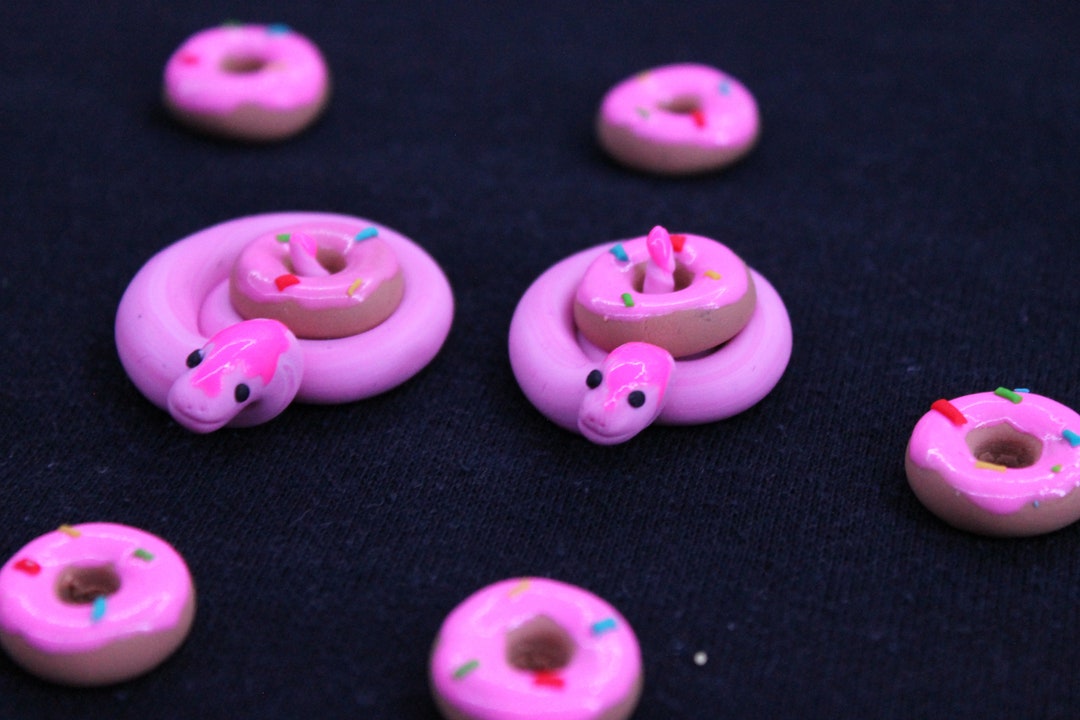 Donut Clay Snakes - Etsy