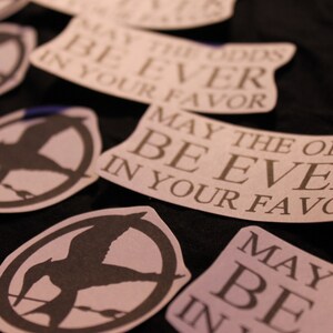 Hunger Games Sticker Set - Etsy