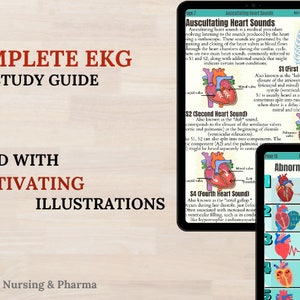 EKG Interpretation Study Guide | EKG Arrhythmias | ECG | Nursing ...
