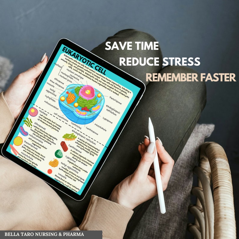 Cell Organelles Study Note | Biology Notes Cheat Sheet | Cell Anatomy ...