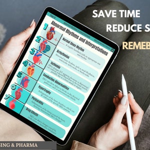 EKG Interpretation Study Guide | EKG Arrhythmias | ECG | Nursing ...