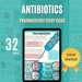 Antibiotics Pharmacology Bundle | Antibiotics Cheat Sheets | Nursing ...