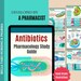 Antibiotics Pharmacology Bundle | Antibiotics Cheat Sheets | Nursing ...